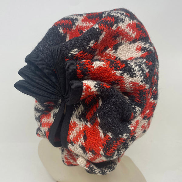 Rhoda in French plaid – Lilliput Hats